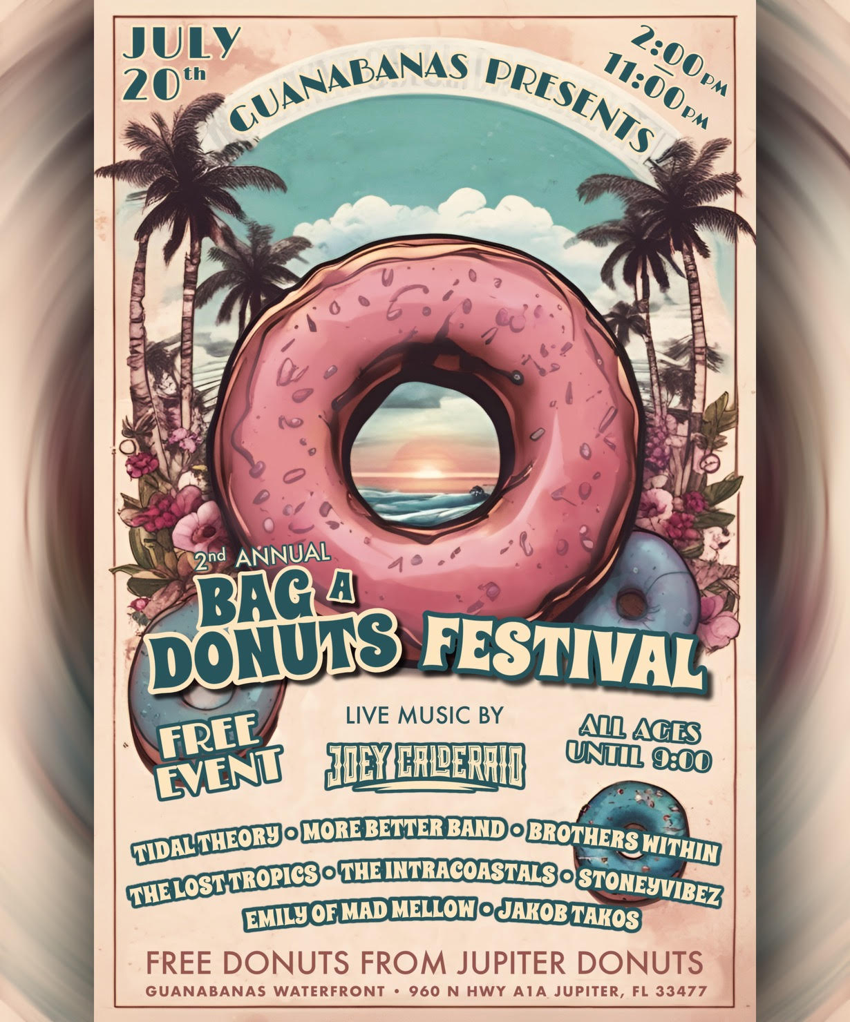 Bag A Donuts Festival - Guanabanas Waterfront Restaurant & Bar